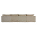 Teaka Boutique Family Set with Double Chaise Sectional – Hooseng Furniture